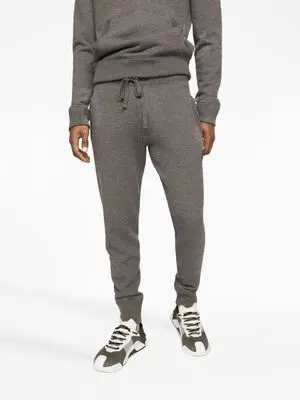 Dolce & Gabbana Wool-cashmere Track Pants