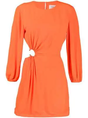 Ba&sh Bonica Draped Mini Dress - Orange
