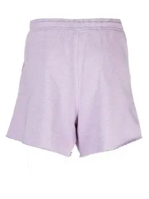 GANNI Drawstring-waist Organic-cotton Shorts