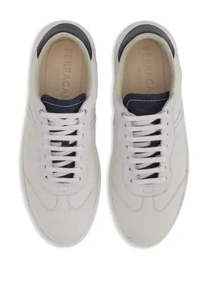 FERRAGAMO Logo-embossed Panelled Sneakers