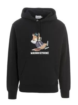 Maison Kitsuné Maison Kitsune Sweatshirts Black