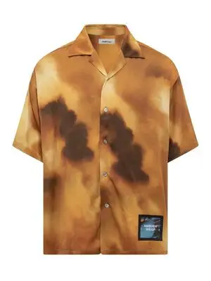 AMBUSH Shirt With Logo Patch Brown