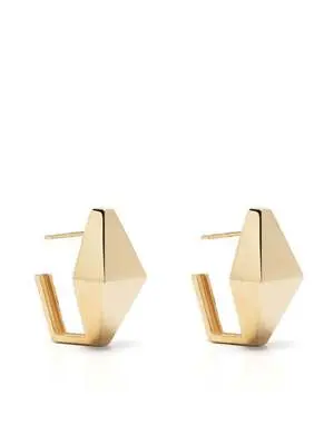 ALITA Deco Rombo Medi Earrings - J1000 Yellow Gold