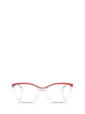 ALAIN MIKLI Eyeglasses - Crystal / Pointillee Rouge