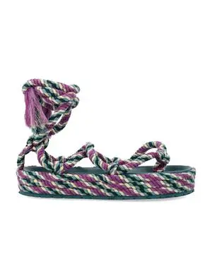 Isabel Marant Étoile Erol Rope Sandals - Lilac