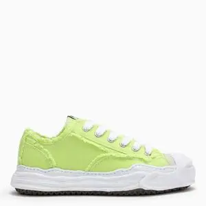Mihara Yasuhiro Lime Hank Low Sneakers - Green