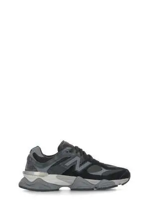 NEW BALANCE New Balance Leather And Fabric Sneakers - Black