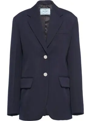 Prada Single-breasted Blazer - Blue