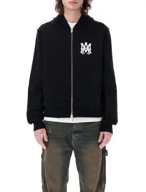 Amiri Ma Core Zip Hoodie - Black
