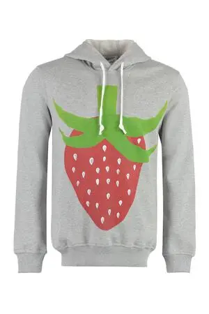Comme Des Garçons Cotton Hoodie Grey