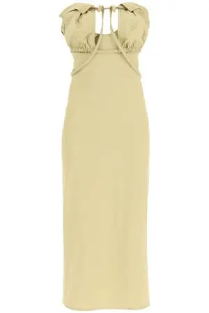Jacquemus 'la Robe Bikini' Midi Dress - Brown