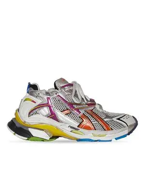 Balenciaga Paris Monogram Sneakers Shoes - Multicolour