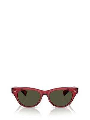 Oliver Spencer Sunglasses - Translucent Red