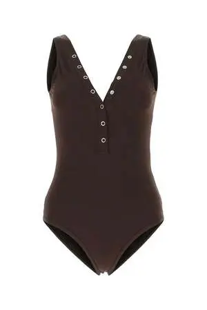 Bottega Veneta Bottega Veneta One-Piece Swimsuit Brown
