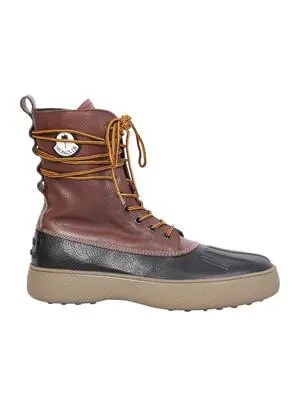 Moncler Moncler Genius Winter Gommino Leather Boots - Brown