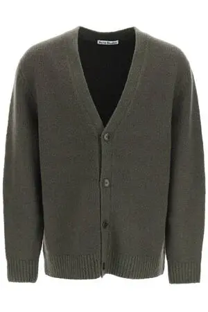 Acne Studios Wool-blend Oversized Cardigan - Green