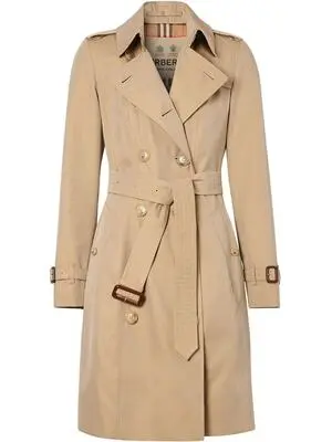 Burberry Chelsea Cotton Trench Coat - Beige