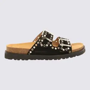 Dsquared2 DSQUARED2 Double Buckle Sandals - Black