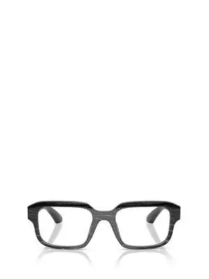 ALAIN MIKLI Alain Mikli Rectangular Eyeglasses Black Rhombus / Point Black