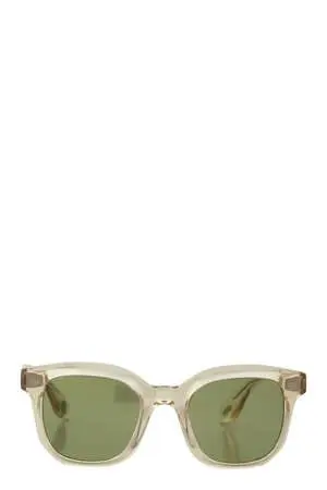 Brunello Cucinelli Acetate Filù Sunglasses With Classic Lenses - Light Beige