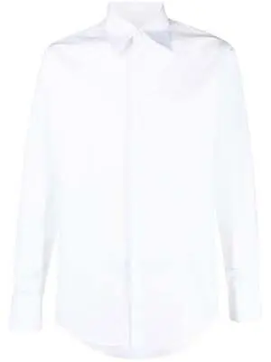Dsquared2 Pointed-collar Cotton Shirt - White