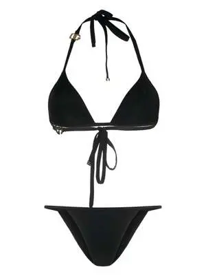 Dolce & Gabbana Triangle Bikini Set - Black