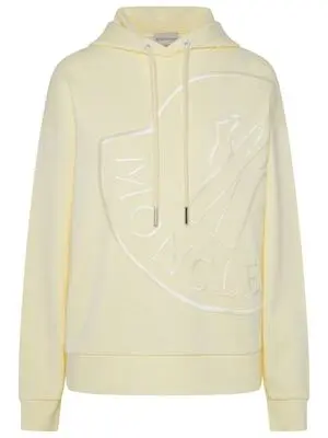 Moncler Moncler Cotton Sweatshirt Ivory