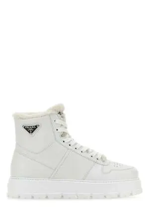 Prada - Prada Leather Ankle Boots