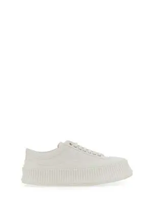 JIL SANDER Platform Sneakers - White