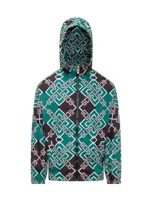 Gcds Jacket With Logo - Green