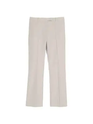 Max Mara Max Mara's Fatina Cotton And Viscose Trousers - One-color