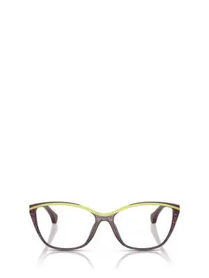 ALAIN MIKLI Eyeglasses - Point Bordeaux / Point Lime