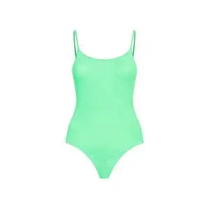 Hunza G Pamela Swimsuit Swimwear Green