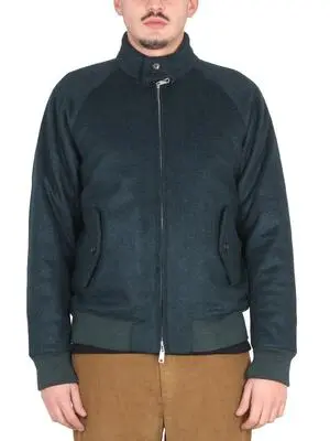 BARACUTA "g9 Melton" Jacket - Green