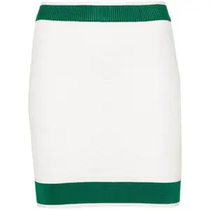 Casablanca Drawstring Midi Skirt White