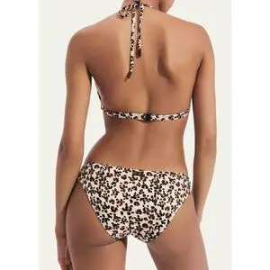 Vilebrequin Turtles Leopard Jersey Bikini Bottoms