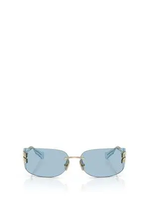 Miu Miu Mu A51s Sunglasses - Gold
