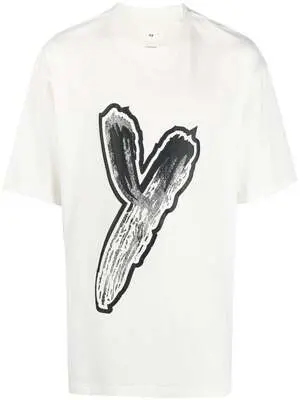 Y3 Logo T-shirt - White