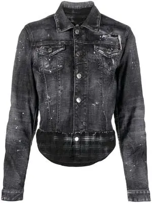 Dsquared2 Denim Jacket - Black