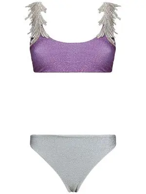 CLARA AESTAS Angel Sweety Sparkling Bikini - Purple