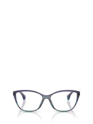ALAIN MIKLI Eyeglasses Cyberpunk Purple / Solid Purple