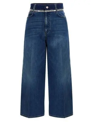 Stella McCartney Culotte Jeans - Blue