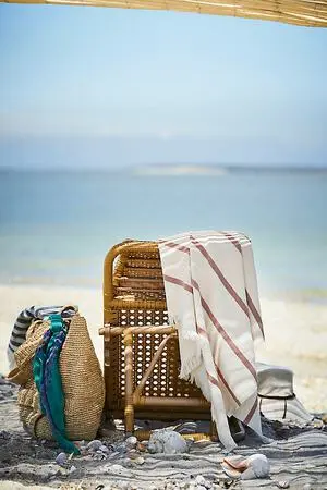 TERRAIN Raffia Traveler Tote Bag - Multi
