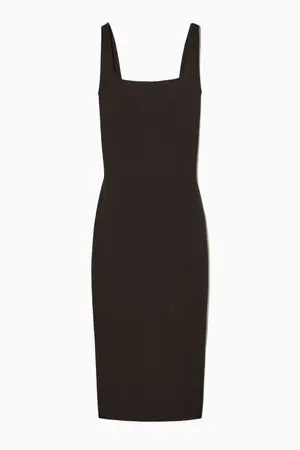 cos backless knitted slip dress BNWT] COS backless knitted slip dress (beige), Women's Fashion, Dresses &  Sets, Dresses on Carousell