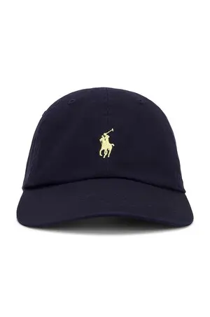 Polo Ralph Lauren Polo Ralph Lauren Chino Cap Relay Blue & Wicket Yellow