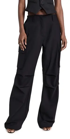 Coperni Tailored Wide Leg Cargo Pants