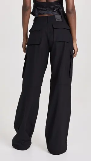 Coperni Tailored Wide Leg Cargo Pants