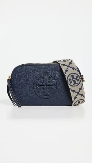 Tory Burch Mini Miller Crossbody Bag - Tory Navy