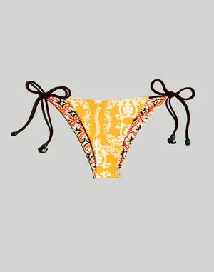 Madewell Agua Bendita Algeria Bikini Bottom - Yellow