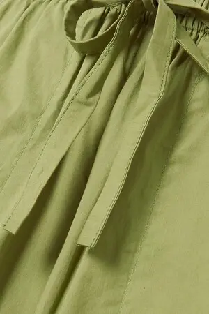 Faithfull The Brand Net Sustain Mico Organic Cotton-poplin Wide-leg Pants